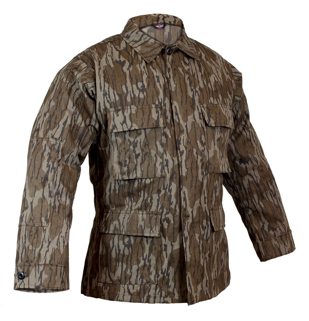 Tru-Spec BDU Coat – Original Bottomland Camo 100% Cotton LRG 42-44 ...