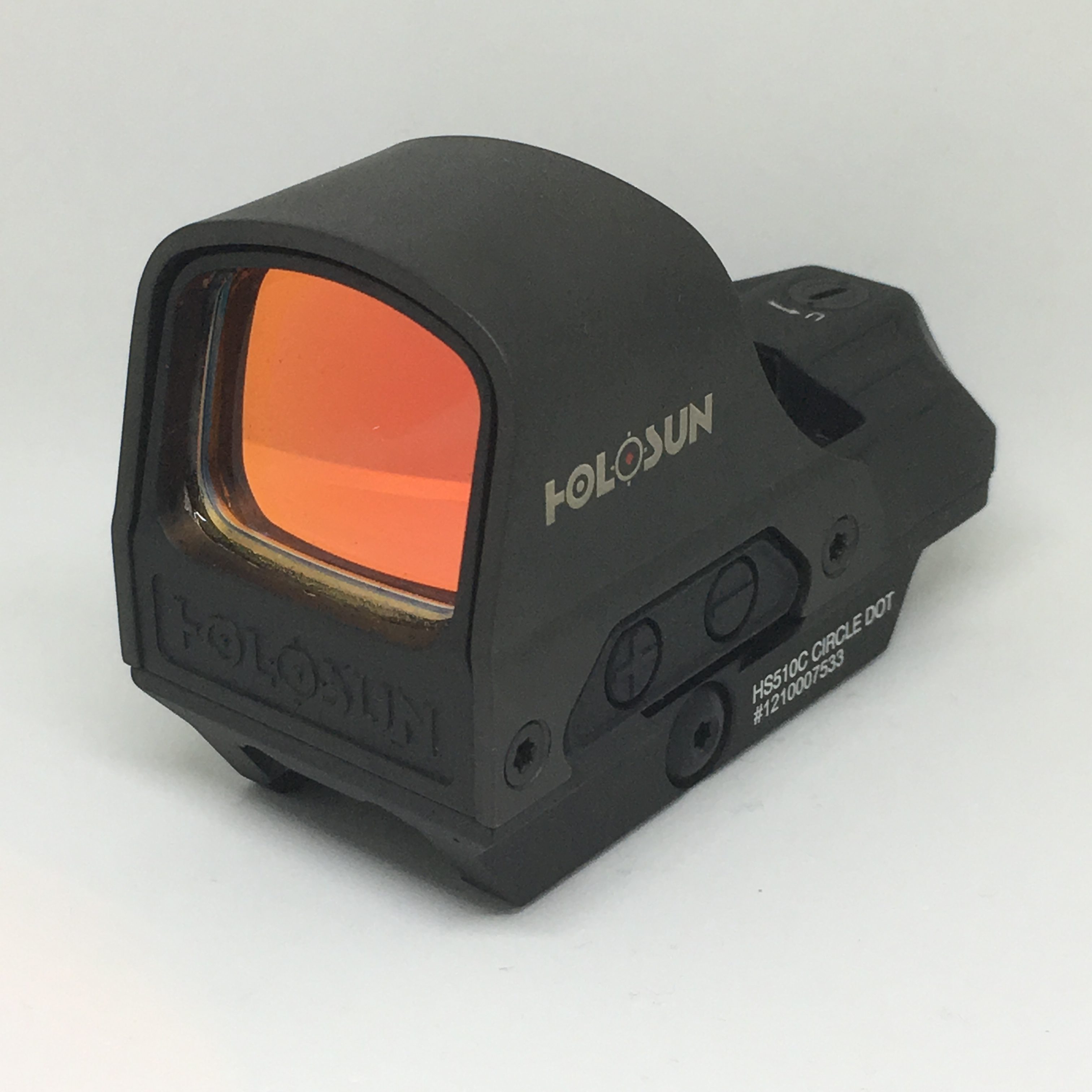 Holosun Reflex Sight 1x Selectable Reticle, Weaver-Style QR Mount ...