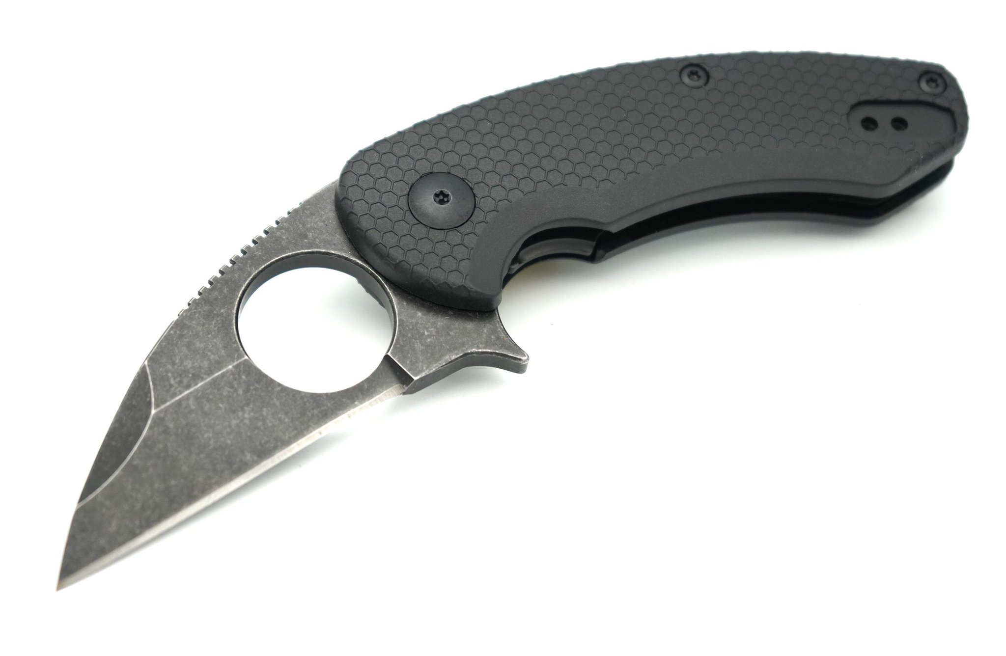 Brous Import Silent Soldier Flipper SSF Linerlock Acid Washed Blade D2 ...