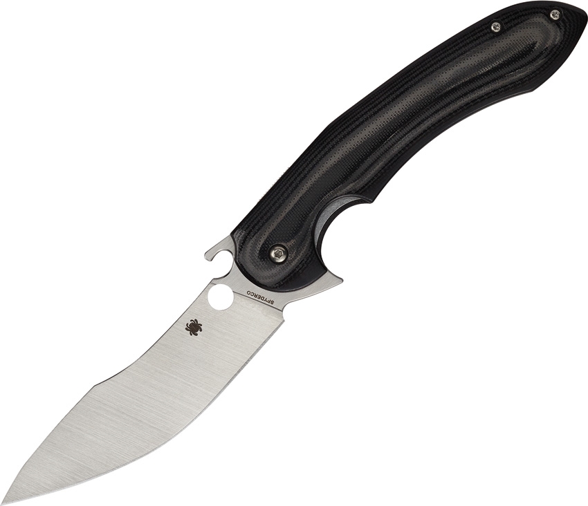 Spyderco Javier Vogt Tropen Flipper Knife 4.02″ S30V Satin Plain Blade ...