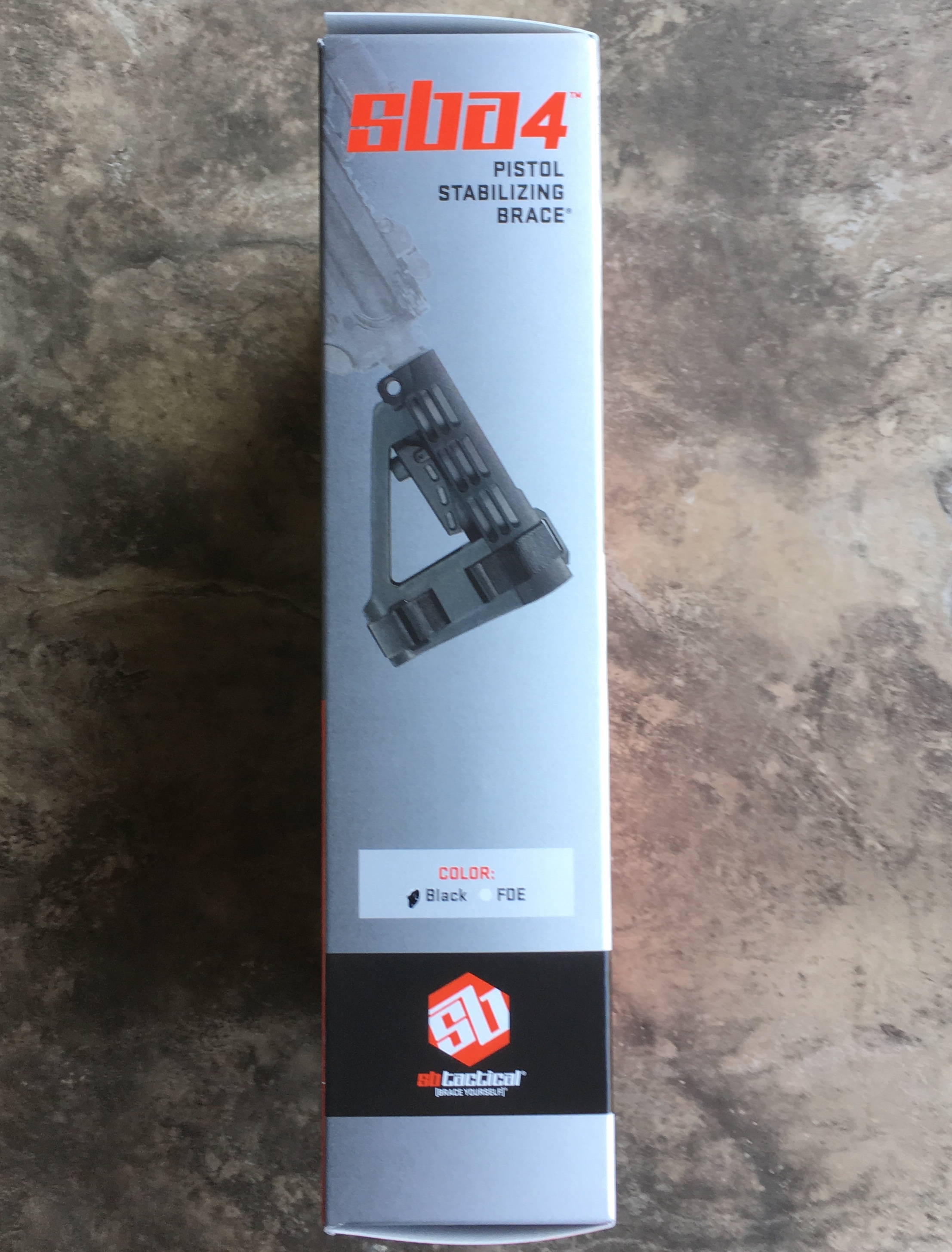 SB Tactical SBA4 Stabilizing Brace 5 Position Adjustable Includes 6 ...