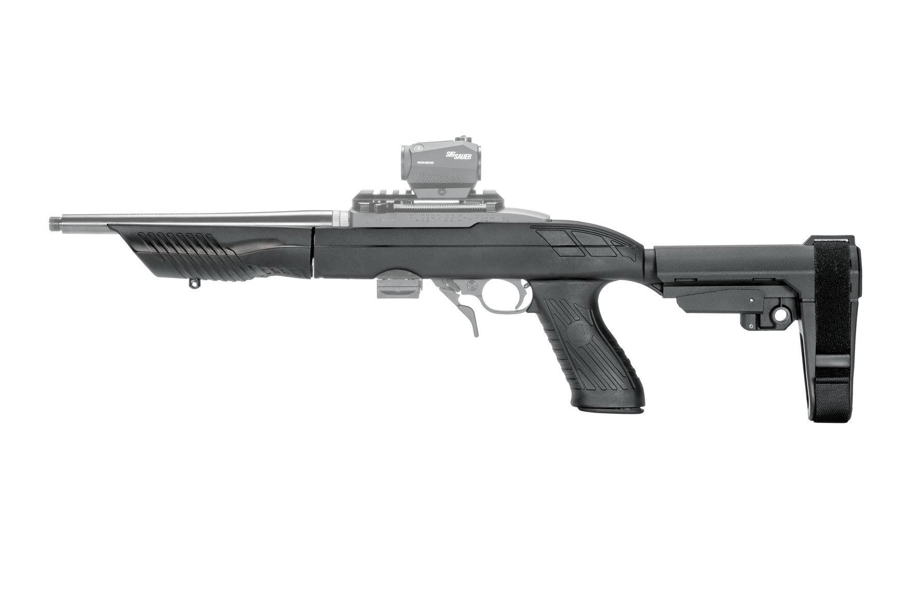 SB Tactical SBA3 TD Charger Kit Fits Ruger Charger Takedown Adjustable ...