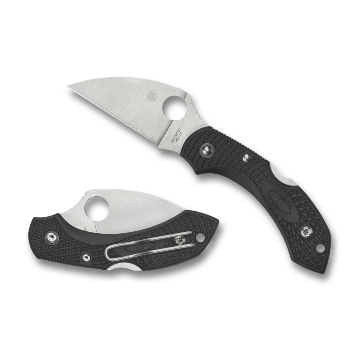 Spyderco Dragonfly 2 Wharncliffe Folder 2.3in Blade FRN Hndl C28FPWCBK2 ...