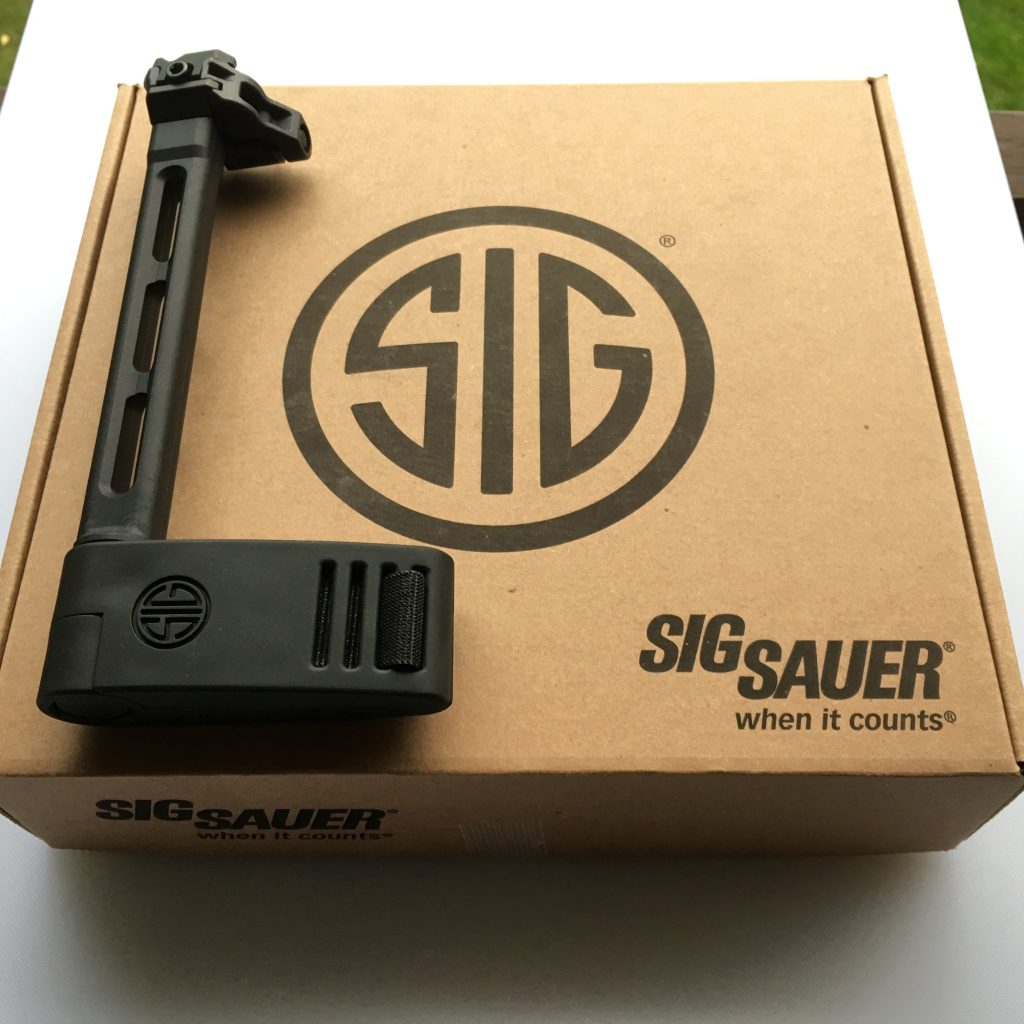 Sig Sauer PCB Pivoting Contour Brace Folding Stabilizing Brace Fits MCX ...