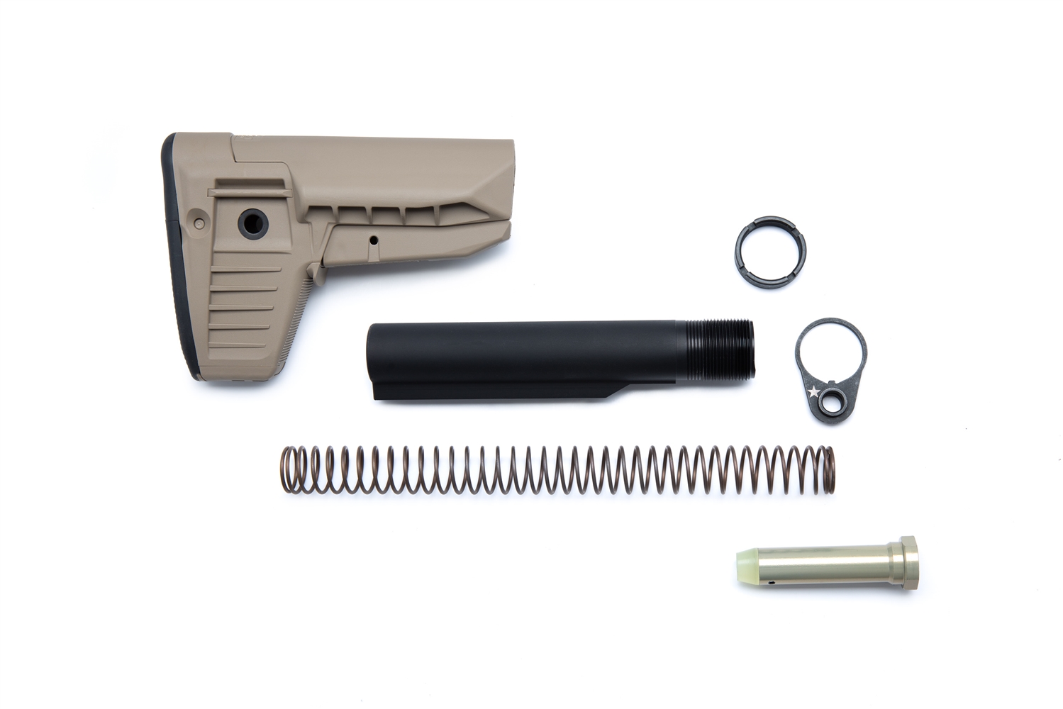 Bravo Company BCMGUNFIGHTER Stock Kit Mod 1-SOPMOD Compartment Flat ...