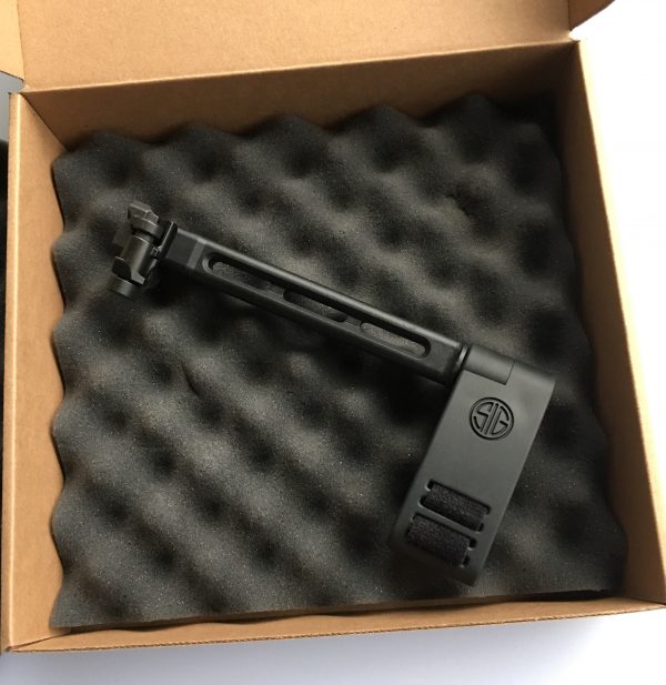 Sig Sauer PCB Pivoting Contour Brace Folding Stabilizing Brace Fits MCX ...