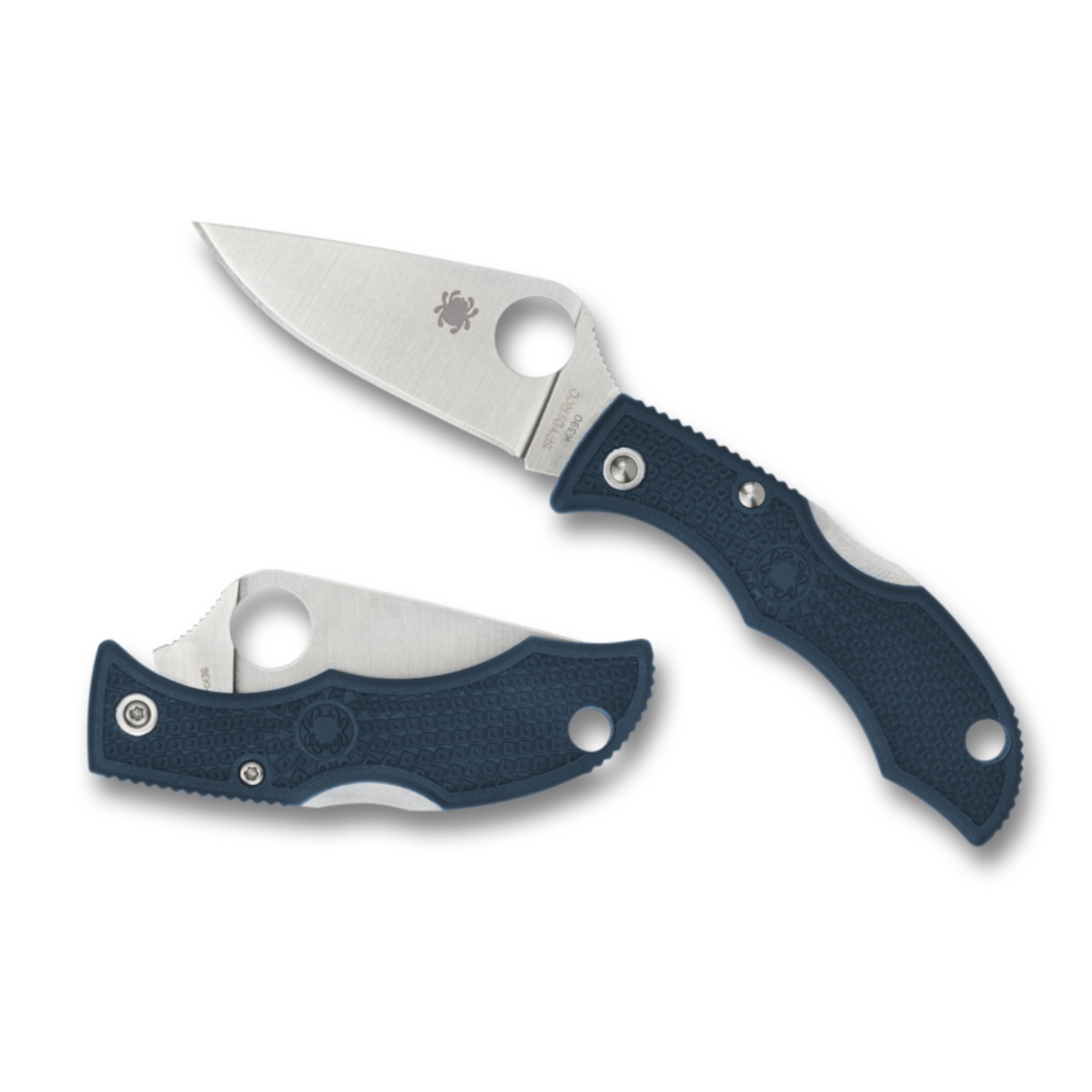 Spyderco Ladybug Folder K390 1.97 in Blade Blue FRN Handle LFP3K390 ...