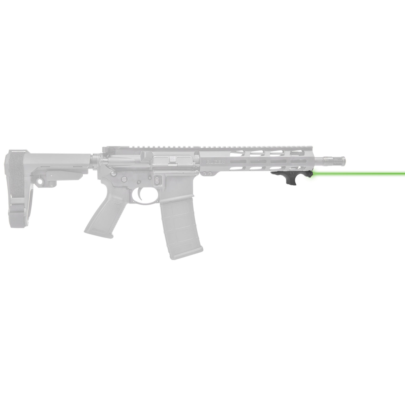 Viridian Weapon Technologies HS1 Hand Stop Green Laser Black Finish 912 ...