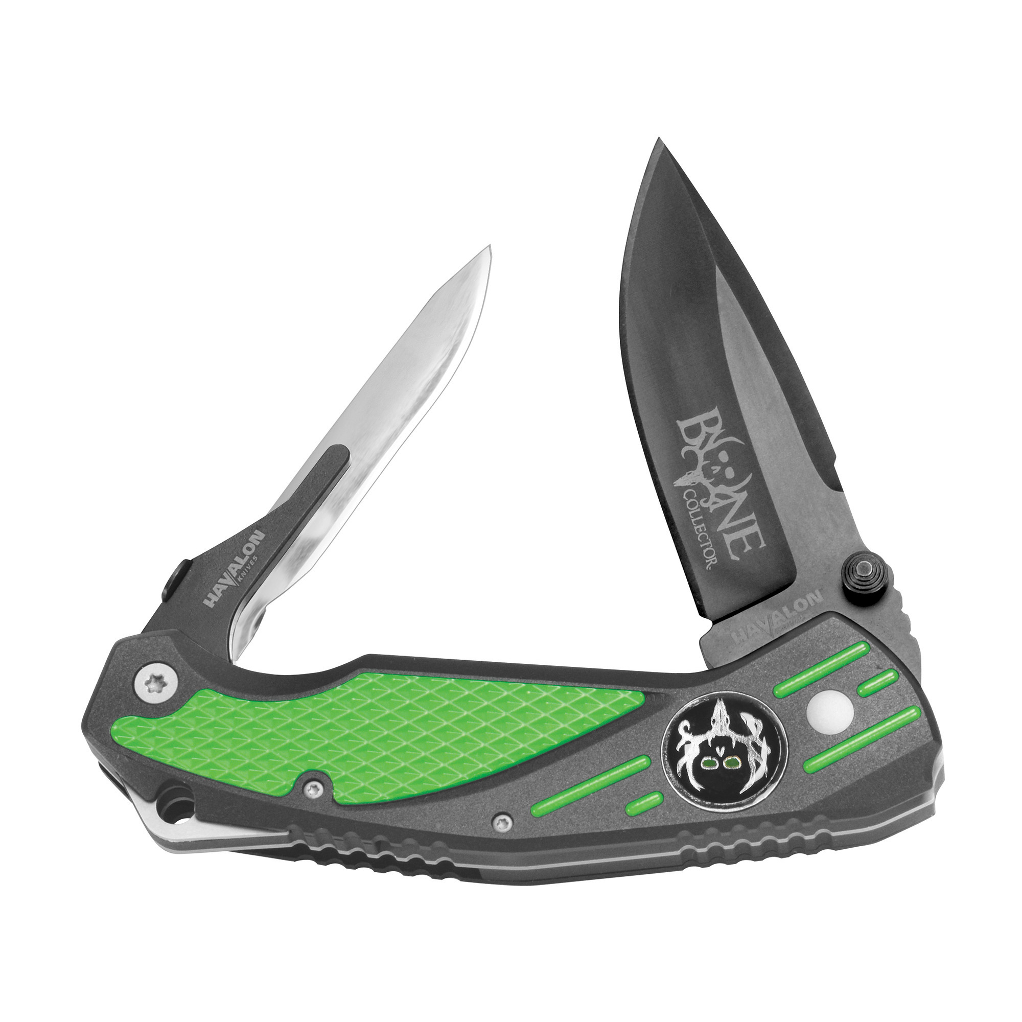 Havalon Bone Collector Rebel Dual Folding Knife 3 1/16″ AUS-9 Stainless ...