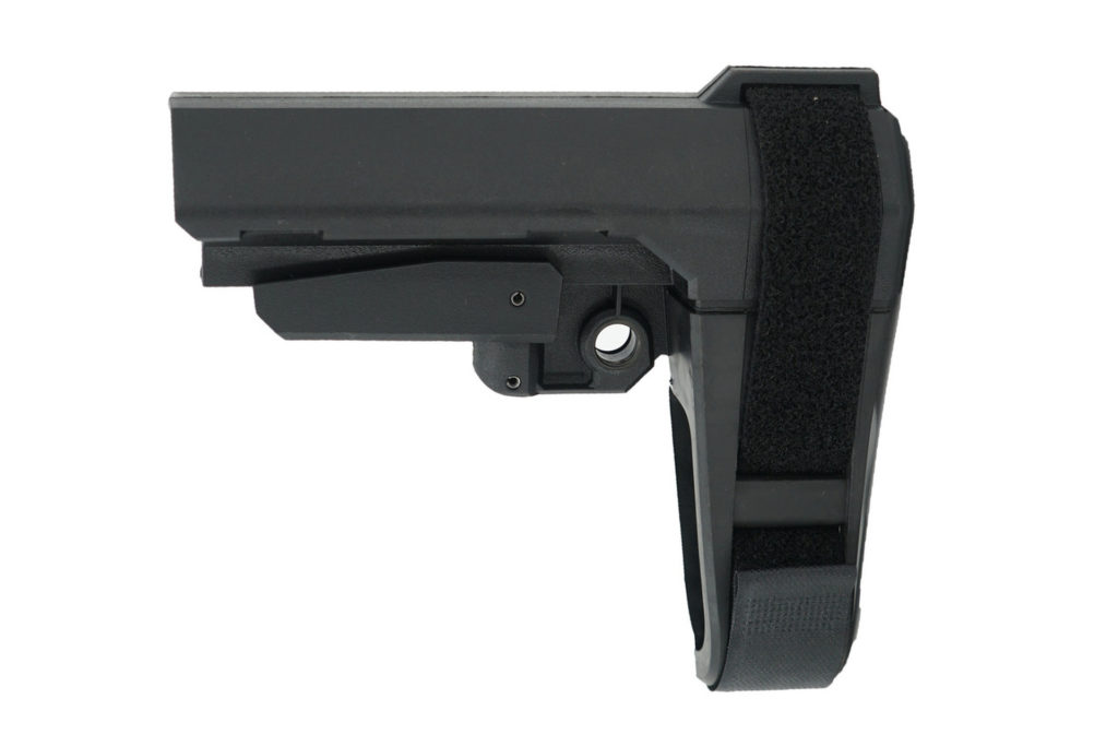 SB TACTICAL SBA3 5-POSITION ADJUSTABLE AR-15 PISTOL STABILIZING BRACE ...