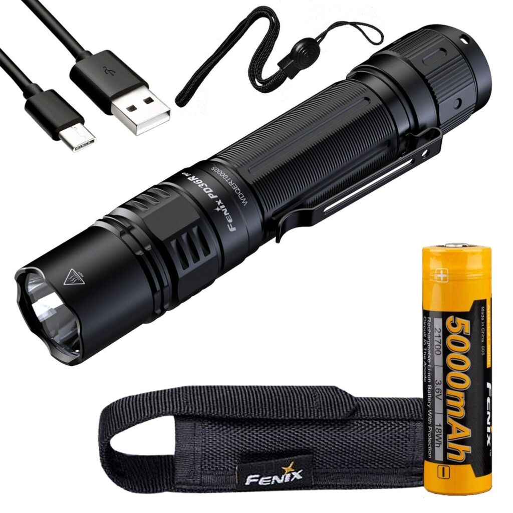 Fenix PD36R Pro 2800 Lumen Rechargeable Tactical Flashlight FL-FX ... Fenix PD36R Pro 2800 Lumen Rechargeable Tactical Flashlight FL-FX ...