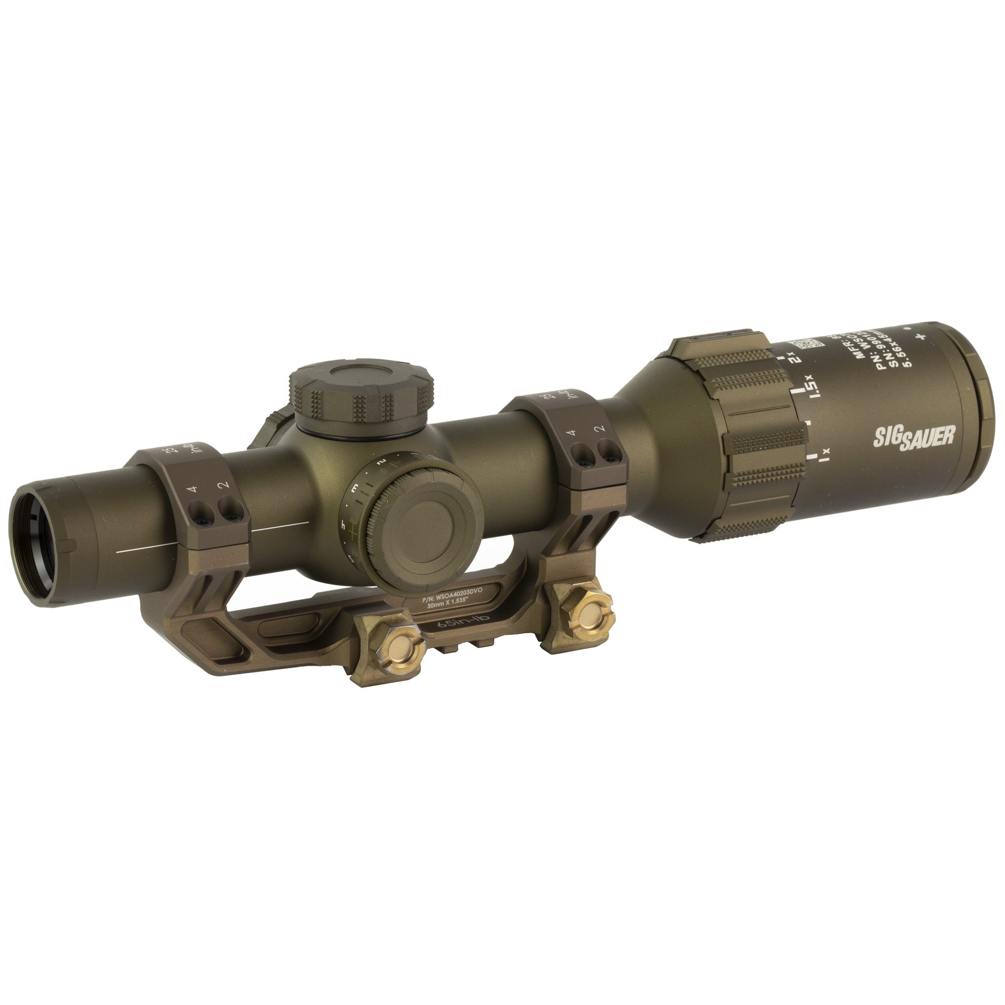 Sig Sauer TANGO6T Rifle Scope 1-6X24mm First Focal Plane DWLR-556 ...