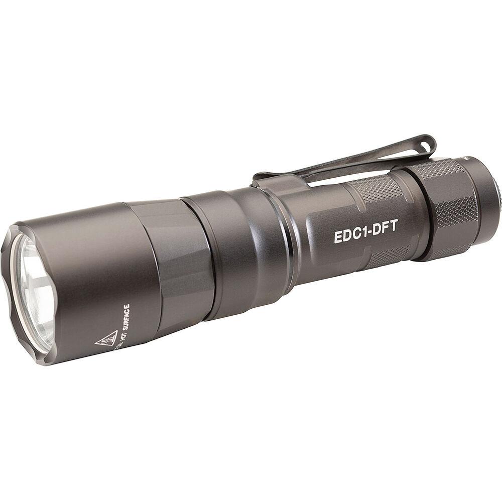 Surefire Everyday Carry Light (EDC-1-DFT) Dual-Fuel Turbo, Flashlight ...